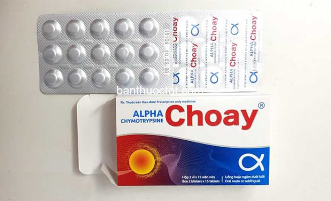 Thuốc Alpha Choay Là Thuốc Gì, Tác Dụng, Hàm Lượng, Cách Dùng, Giá