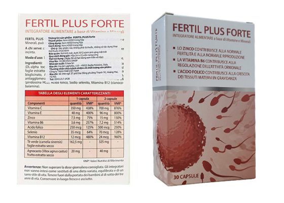 Thuốc Fertil Plus Forte bổ trứng nữ | Giá bao nhiêu | Mua ở đâu [ƯU ĐÃI]