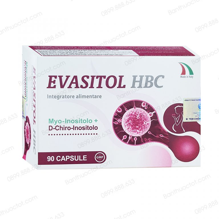 Evasitol HBC Bổ Trứng | Điều Hòa Kinh Nguyệt | Tăng Khả Năng Thụ Thai